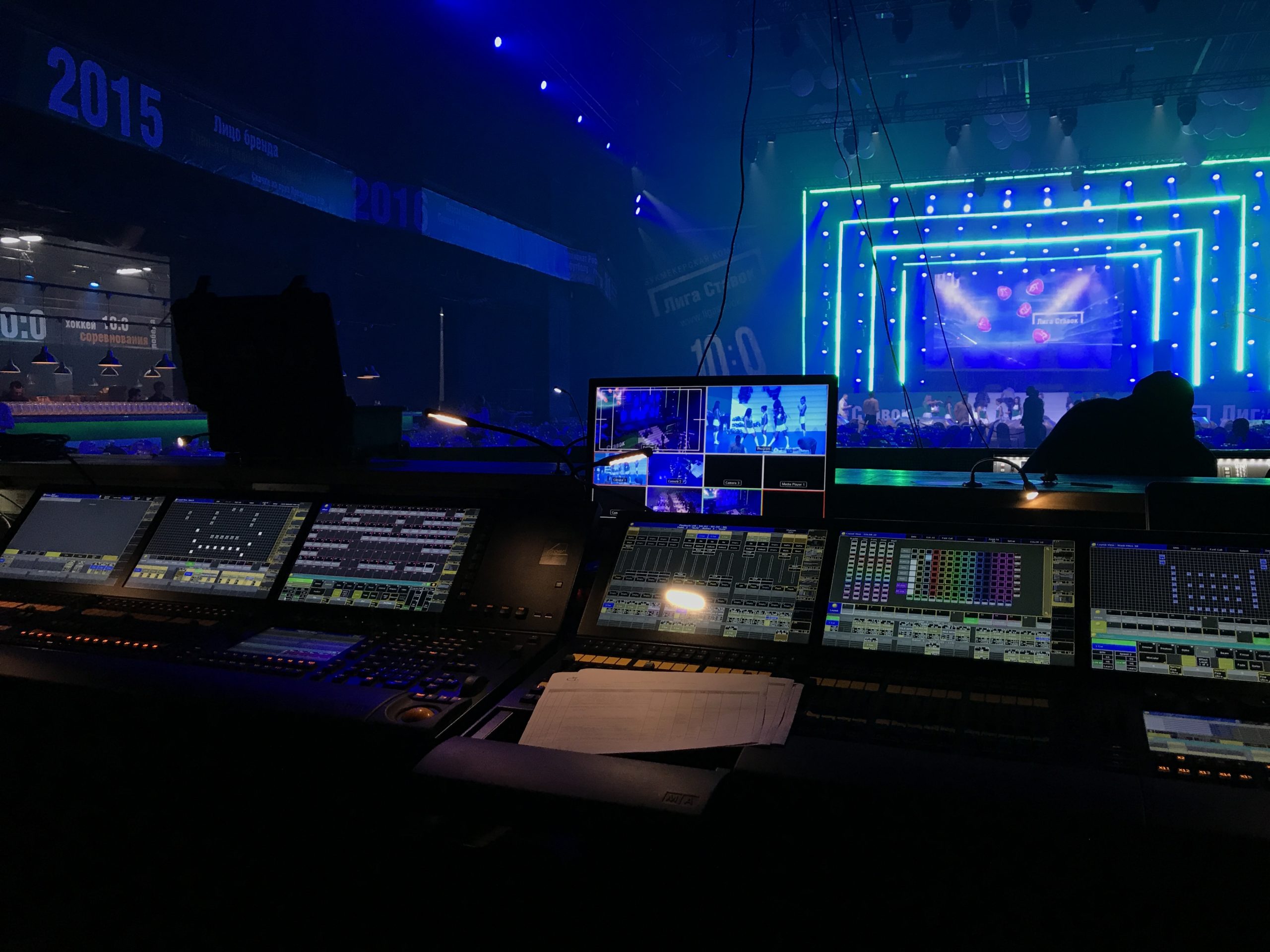 The control room or FOH ( Front of House ) – Alexey Zhivanov